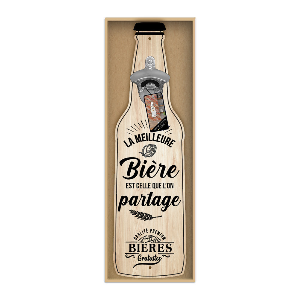Décapsuleur Mural Personnalisé - La Bière Parfaite Pour Lui: Idéal pour ...